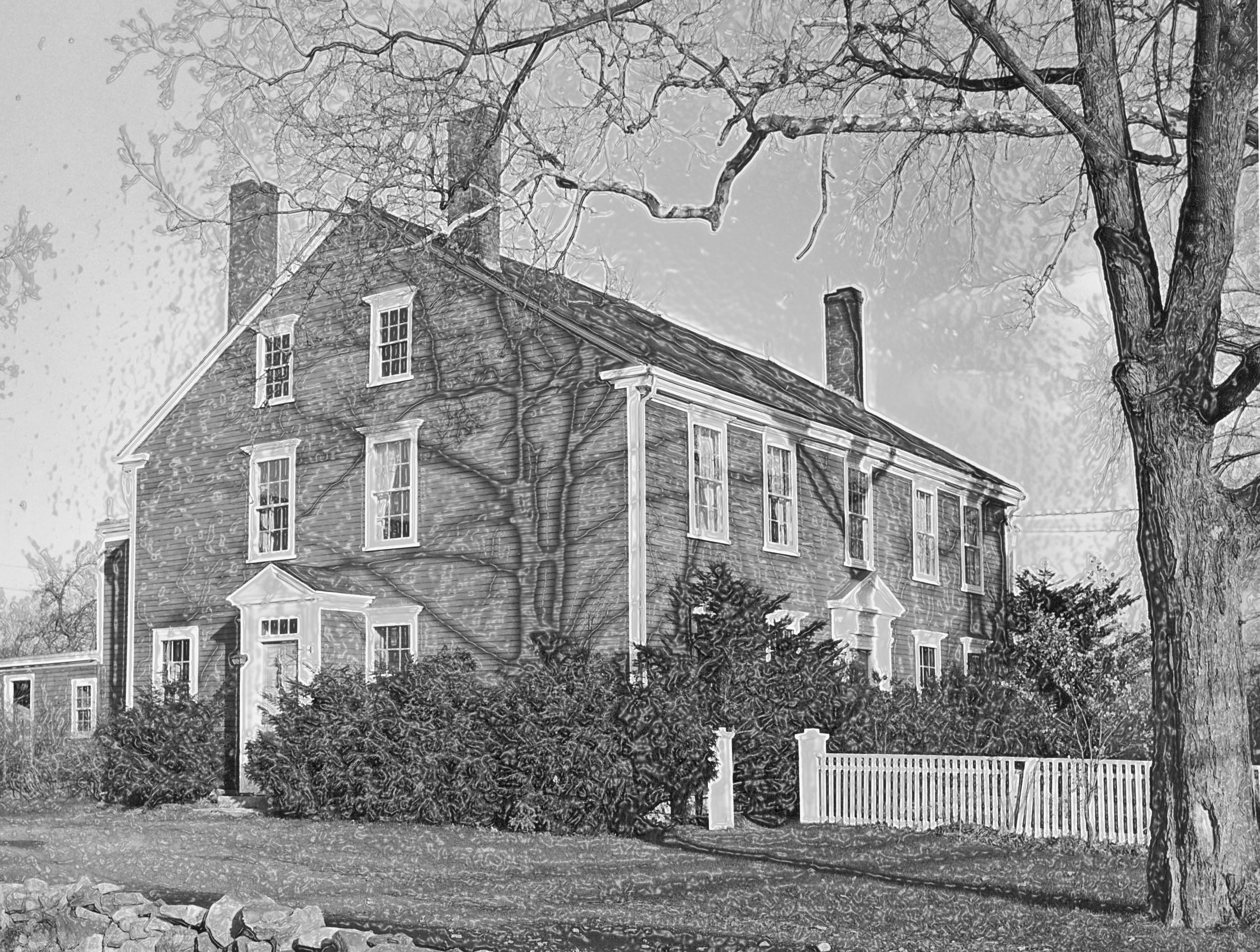 Photograph of Fuller House, North Andover – Using Essex History