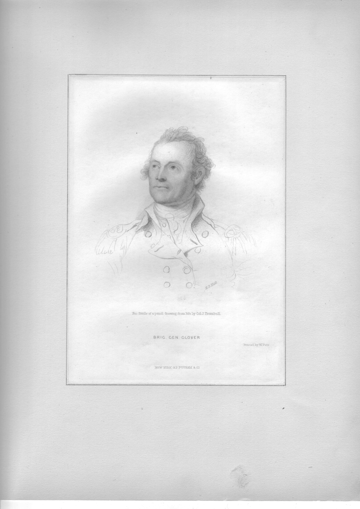Col. John Glover Letter to the Massachusetts General Assembly, Beverly ...